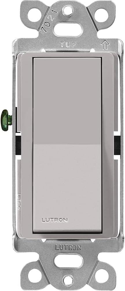 Lutron Diva 3-Speed Fan Control, Single-Pole/3-Way, DVFSQ-F-GR, Gray ...