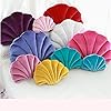 Amazon.com: ELERO Throw Pillow SeaShell Velvet Decorative Pillows for ...