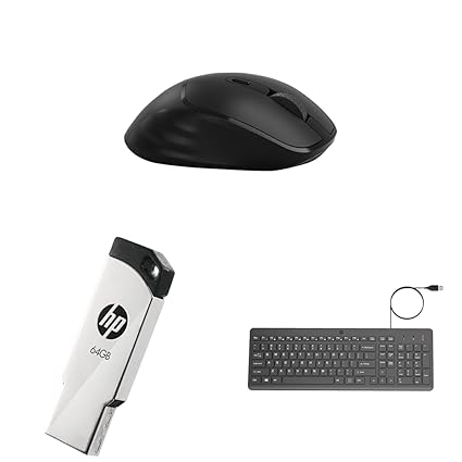 Amazon.in: Buy HP M120 Wireless Mouse, USB-A Nano Dongle, 2.4 Ghz ...