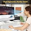 Amazon.com: Across-Star Dual-Monitor-Stand-Riser-For-Desk Adjustable ...