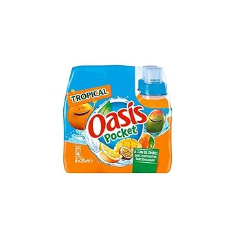 Oasis Pocket Tropical 25cl (pack de 24) : Amazon.de: Lebensmittel ...
