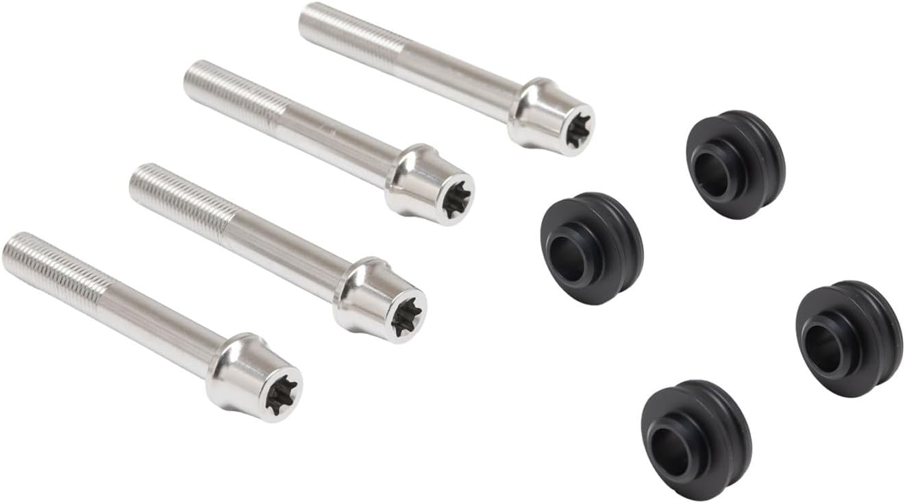 Amazon | プロトブレンボ(PLOT brembo) オフセットカラー キャリパーマウントボルトセット テーパーキャップ ポリッシュ KATANA φ310(ノーマル) CBS ...