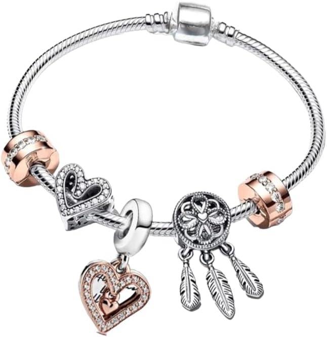 Amazon.com: CHARMY´S P30 Bracelet With Dream Catcher Charm and Beads ...