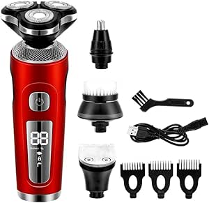 Amazon.com: Electric Razor for Men, 4in1 Multi-Function Electric Shaver ...