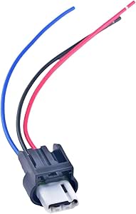 Amazon.com: 3 Pin Automotive Connector Socket Pressure Transducer ...