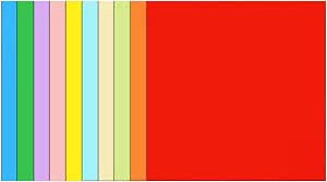 Amazon.com: 100 Pcs Paper Folding Paper Double Sided Square Paper Same ...