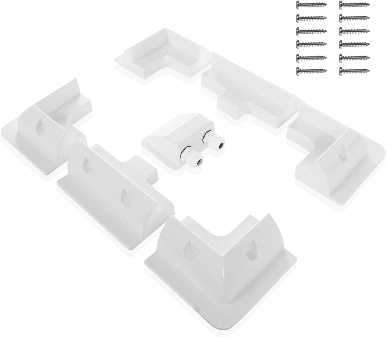 Amazon.com: HULKNPE Solar Panel Mount Screwless Solar Panel Mounting ...
