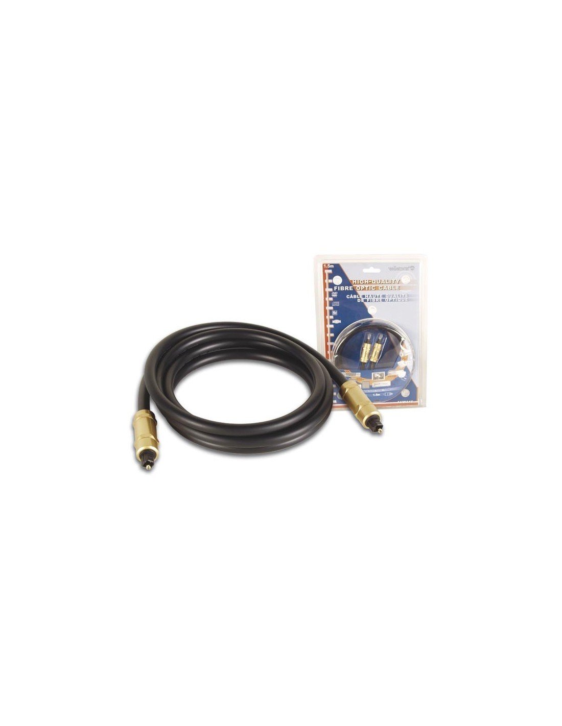 Amazon.com: Velleman AVW145 Glass Fiber Optic Cable, 1 Grade to 12 ...