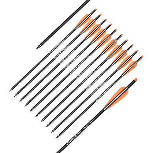 NIKA ARCHERY Carbon Arrows Crossbow Bolts 16 18 20 22 inch Powerful ...