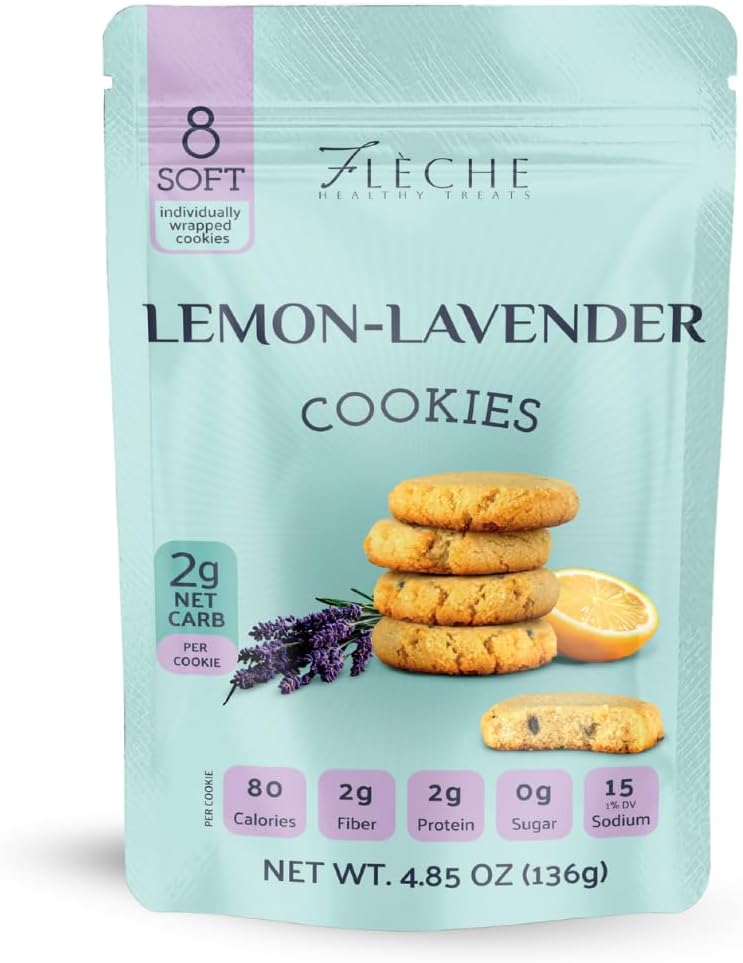 Amazon.com: Rip Van Wafels Lemon Cookies, 16 Count, 1g Sugar, 4g Carbs ...