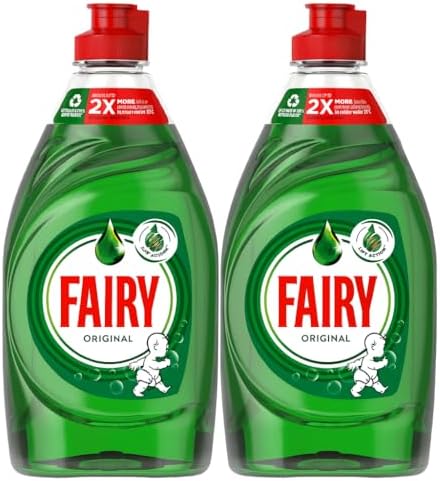 Faairy Original Washing Up Liquid Green 320ML | (Pack of 2) | Dishes ...
