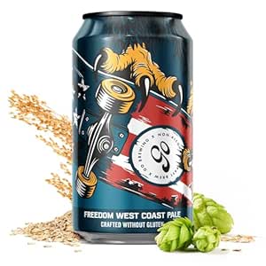 Amazon.com: Go Brewing - Freedom West Coast Pale without Gluten - Non ...