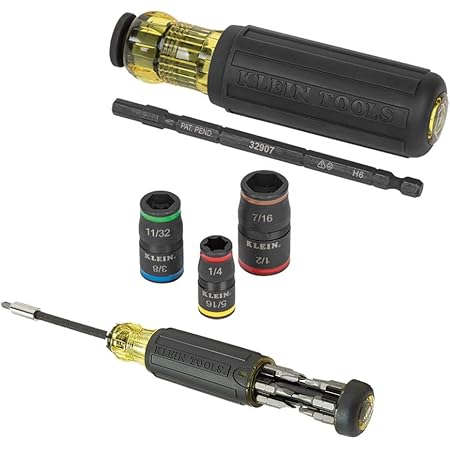 Klein Tools 80083 Kit de destornillador de impacto con enchufe de ...