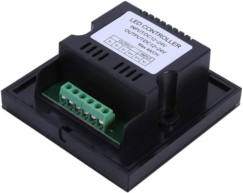 Dimmer Switch – LED Dimmer, DC 12V-24V LED Light Panel Dimmer Switch 2 ...