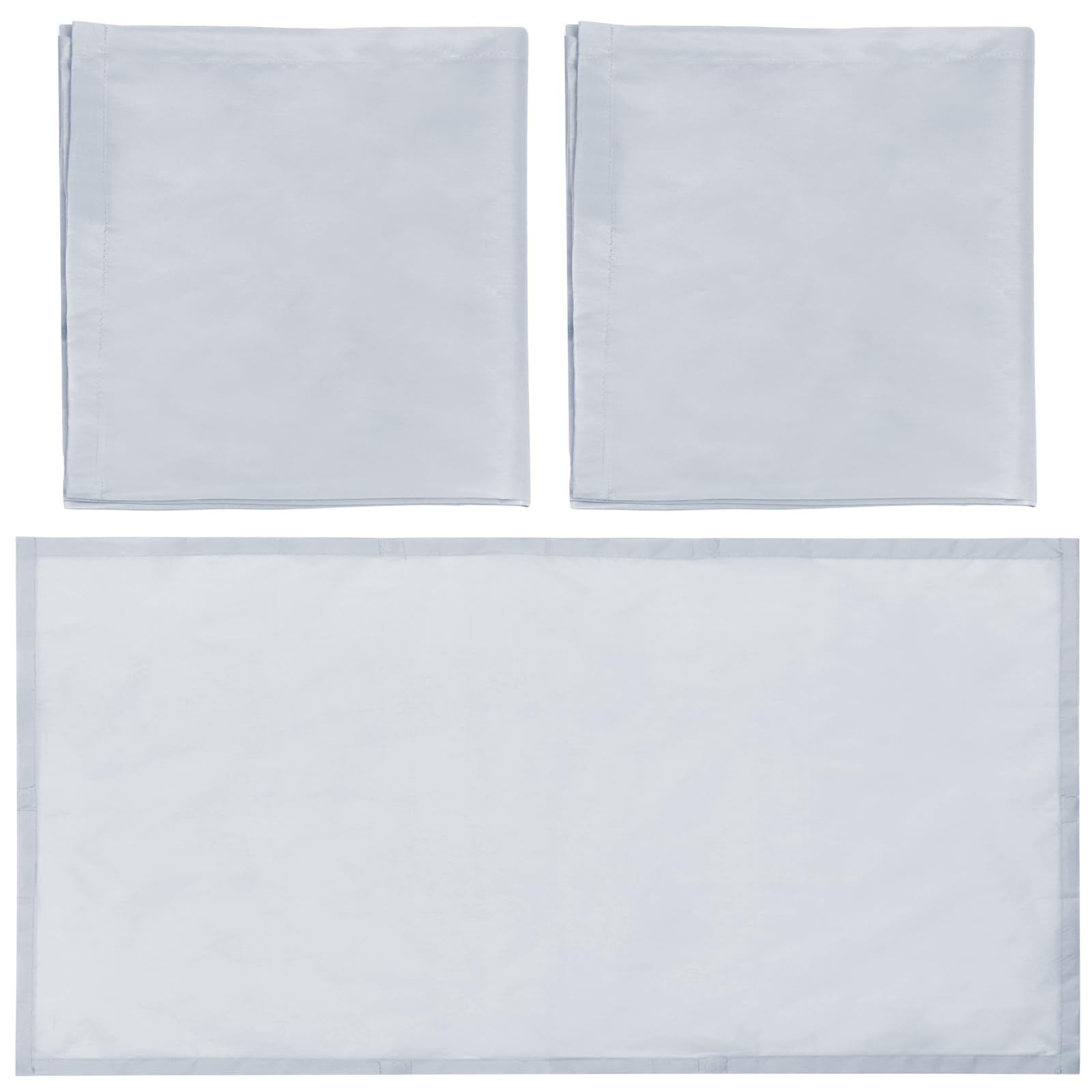 Hortsun Pack of 2 Fluorescent Light Covers 4 x 2 Feet Magnetic Ceiling ...