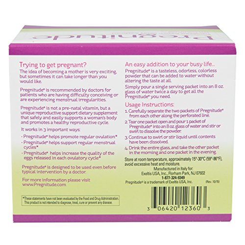 Pregnitude Reproductive Dietary Supplement - 60 Fertility Support ...