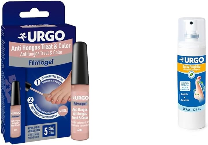 Urgo Pack Anti-Hongos – Urgo Treat & Color Filmogel - Frasco de 4ml ...