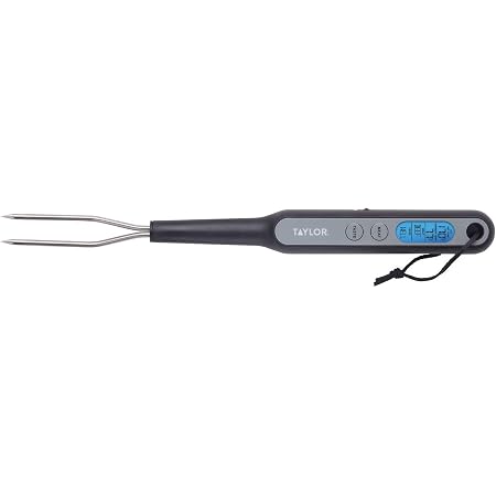 Amazon.com: Taylor Digital Fork Thermometer for Kitchen BBQ Grill Food ...