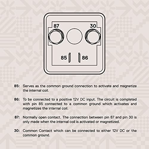 Snapklik.com : TRUE MODS 12V DC 120 Amp Split Charge Relay Switch