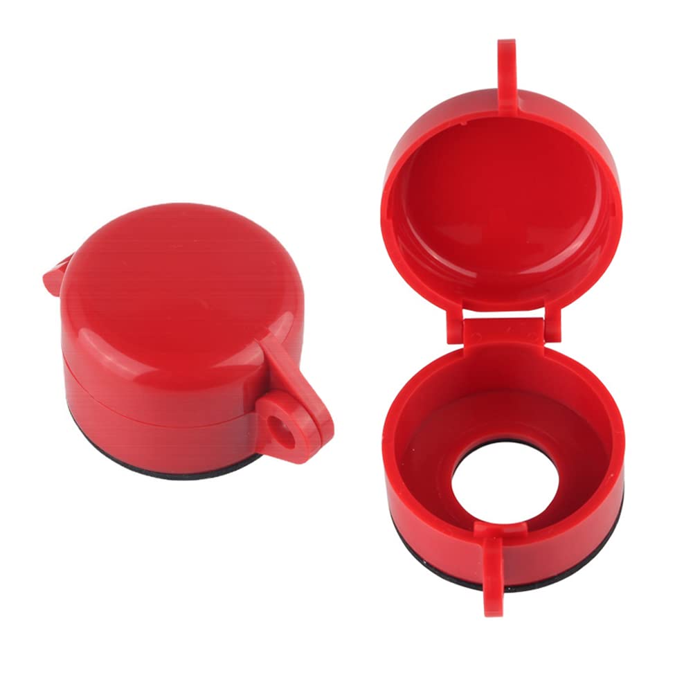 Emergency Stop Button Cover Lockout - glrovazas 2Pcs Box Type Red Push ...