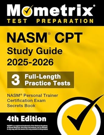 NASM CPT Study Guide - Full-Length Practice Tests, NASM Personal ...
