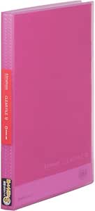 Amazon.co.jp: キングジム クリアファイル シンプリーズ 透明 40ポケット A4タテ ピンク 186TSPW-P : 文房具・オフィス用品