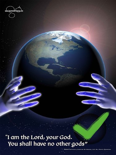 Poster - First Commandment (Creation By Design Posters): 0837654629499 ...