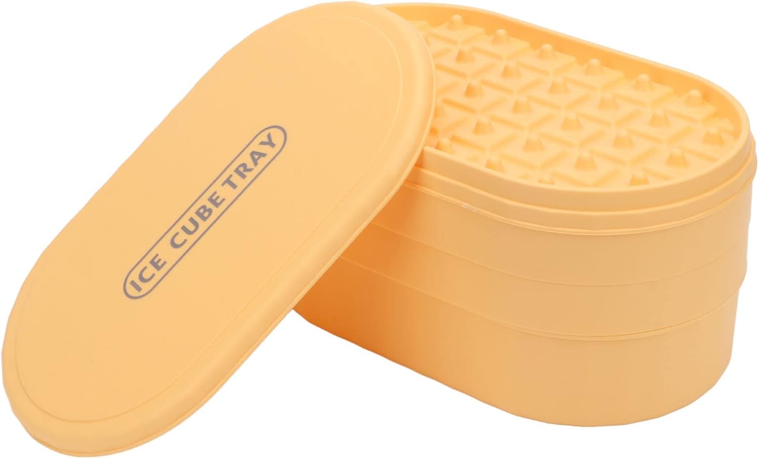 Amazon.com | Press Ice Tray, Stackable Easy Release Large Capacity 72 ...