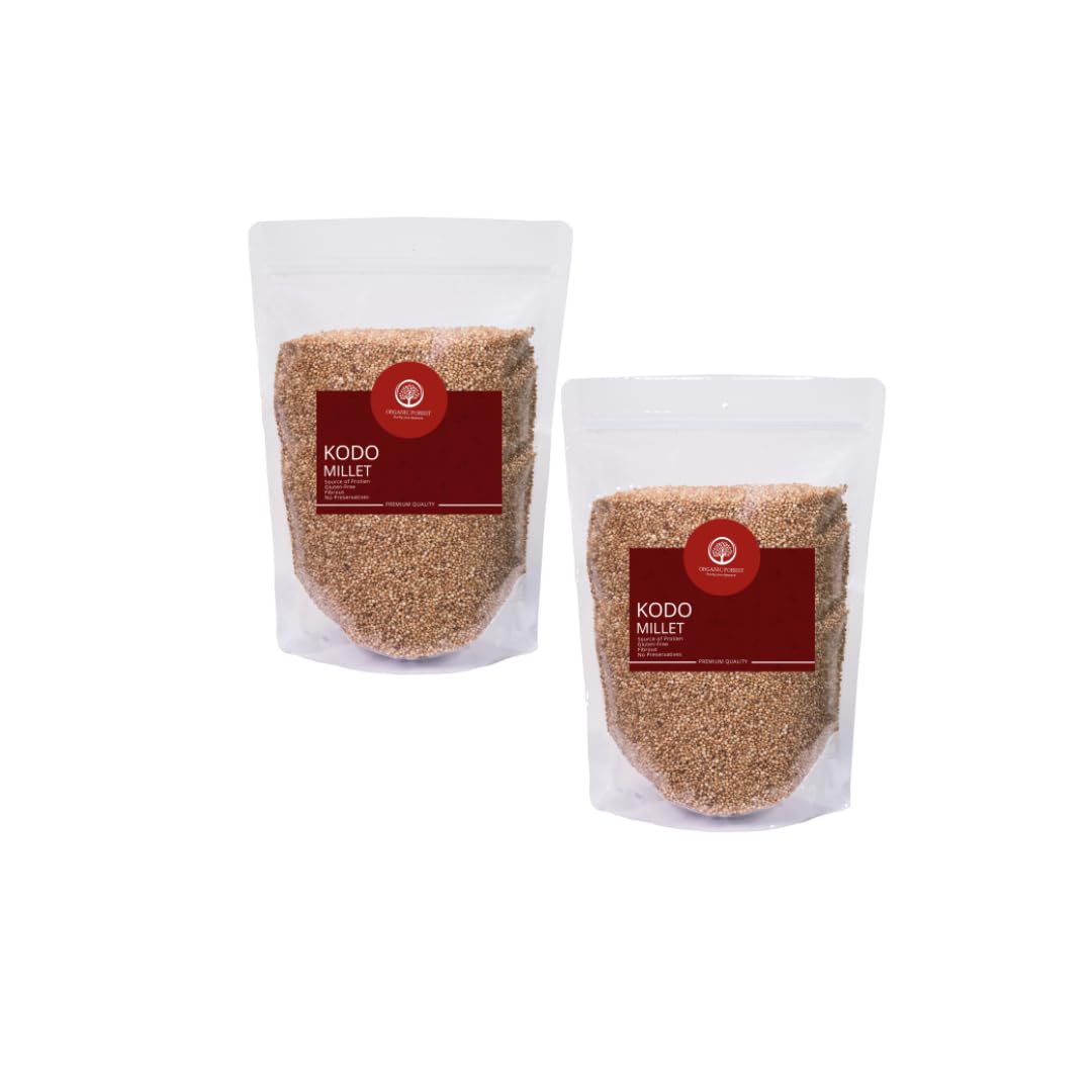 ORGANIC FOREST Kodo Millet Natural Grains 1800g (900g x 2 Packs ...