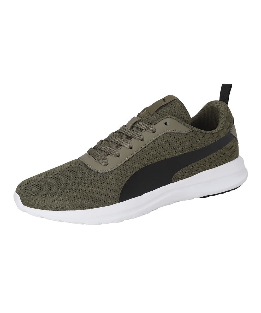 Buy Puma Men's Saddle Sneaker, Burnt Olive-Puma Black, 7 at Amazon.in