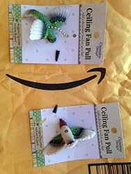 Clementine Hummingbird Ceiling Fan Pull - Ceiling Fan Pull Chain ...
