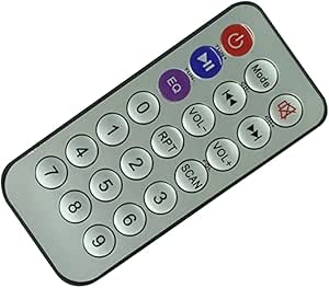 Amazon.com: HCDZ Replacement Remote Control for Frisby FS-4200ST BT ...