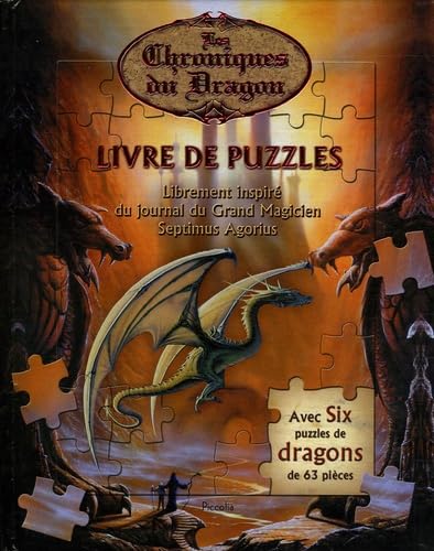 Amazon.fr - Les Chroniques du Dragon: Livre de puzzles - Piccolia - Livres