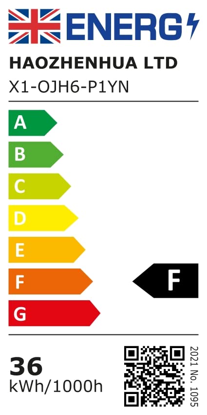 Barrina Led Batten Light 4ft, 6 Packs, T5 Led Tube Lights, 2200lm 6500K ...