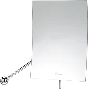 Amazon.com: Blomus Vista Wall Cosmetic Mirror Chrome-Plated Steel W x H ...