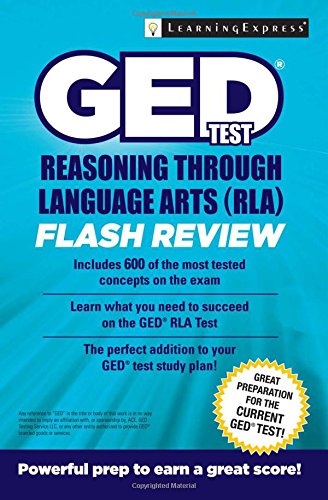 GED Test RLA Flash Review: LearningExpress, LLC: 9781611030075: Amazon ...