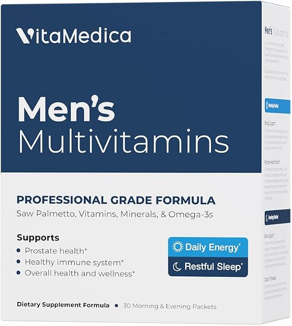 Amazon.com: VitaMedica Men’s Multivitamin with Prostate Health Support ...