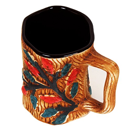 Buy Purpledip Tree Shaped Ceramic Coffee Mug,200 Ml (10051) Online at ...