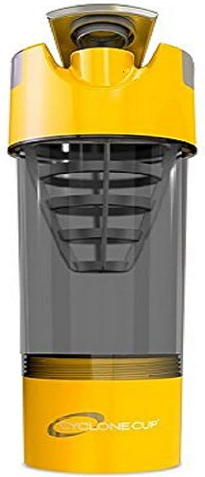 Amazon.com: Cyclone Cup Shaker Bottle 20oz - Yellow Jacket Yellow ...
