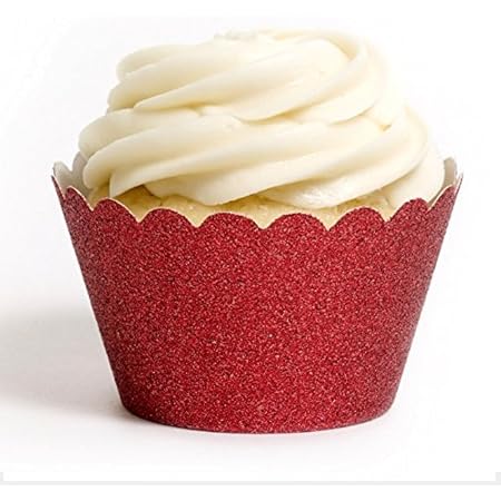 Amazon.com: Dress My Cupcake Standard Reusable Glitter Cupcake Wrappers ...