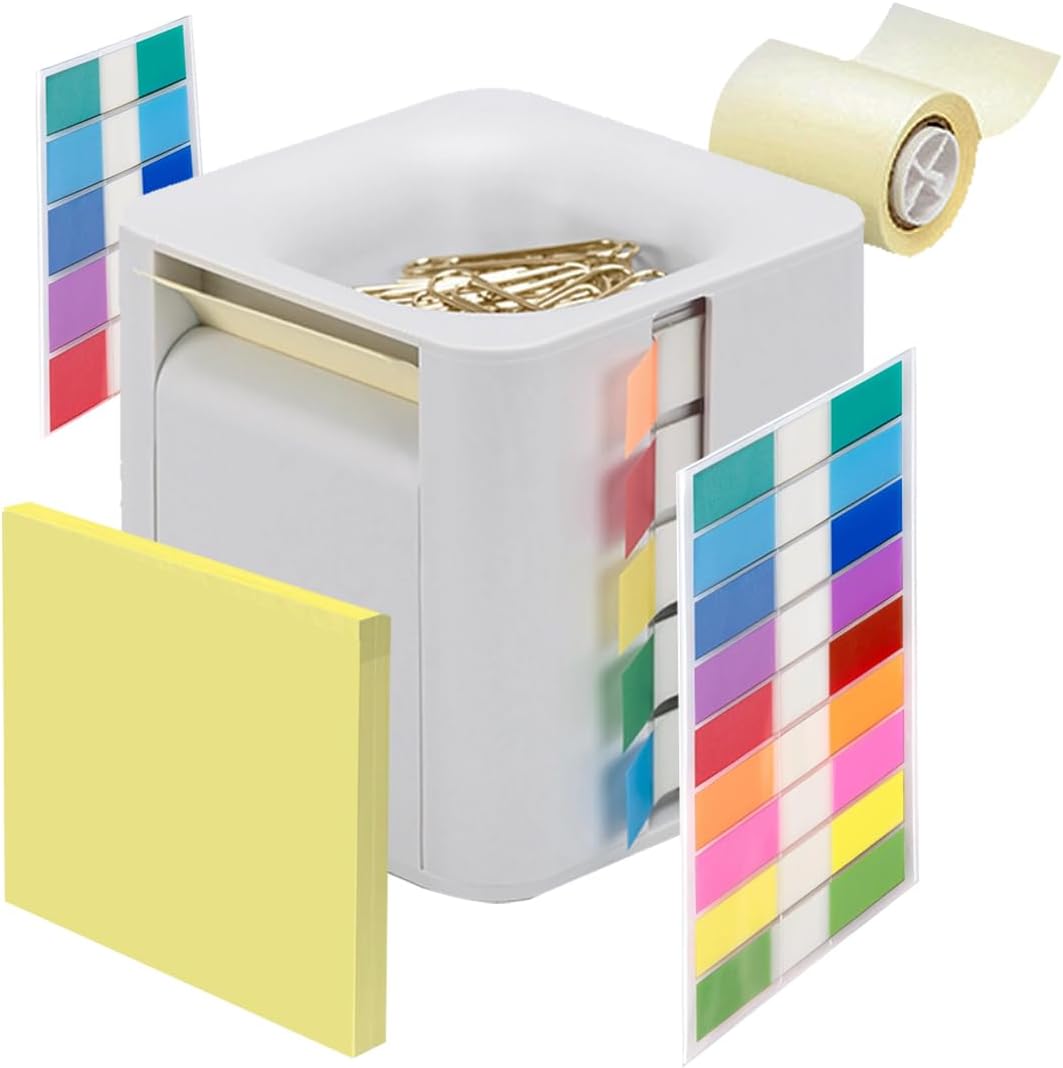Amazon.com : EROE 5in1 Stikcy Note pads Dispenser&Manager,Post it Note ...