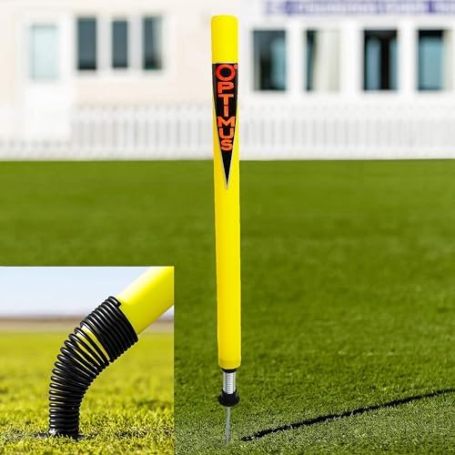 Buy Optimus® Cricket Plastic Target Stump Wicket (1 Pc) Flexible Steel ...