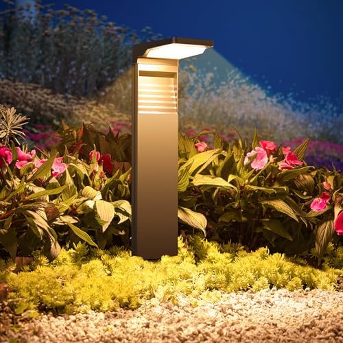 VOLISUN Solar Pathway Lights Outdoor 2pack, Super Bright Outdoor Solar ...