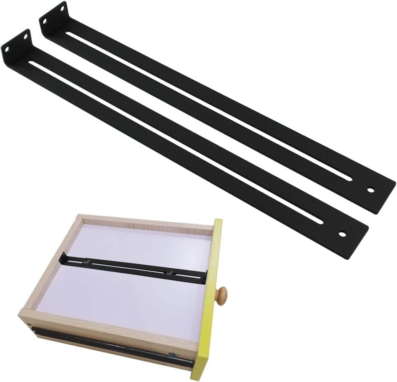 Wdwlbsm 2 PCS Drawer Repair Kit,Furniture Repair Accessories Brackets ...