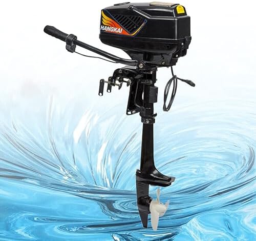Amazon.com: HANGKAI 2-Stroke 18HP Outboard Motor, 48V Short Shaft Outboard Motor, 1000W Heavy ...