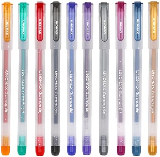 UNOMAX Nexa Gold Premium Metal Body Ball Pen and Roller Pen Set with ...
