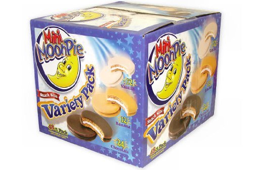 Amazon.com: Moon Pie Mini Variety Pack, 48 count box - 48 Ounces ...