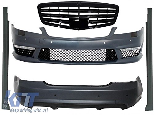 Kitt Cbmbw221amg Body Kit Front Rear Bumper Side Skirts Long ...