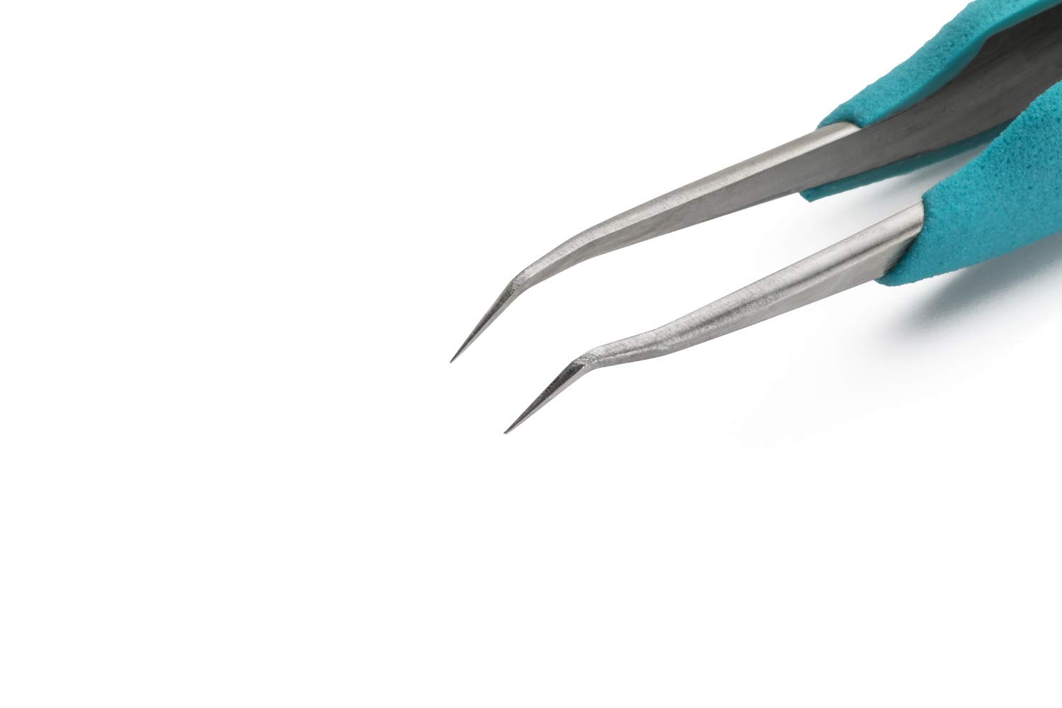 Weller Erem E5CSA Precision Tweezers, Curved 30, relieved Fine Pointed ...