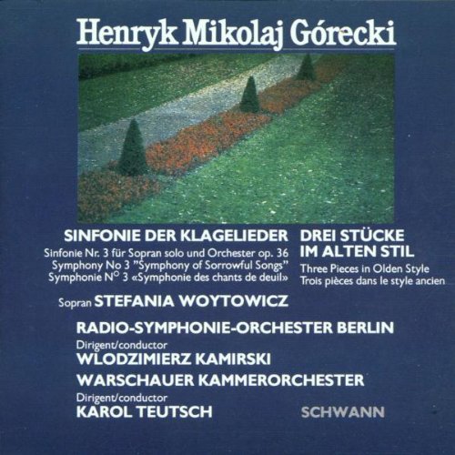 Henryk Gorecki, Wlodzimierz Kamirski - Symphonie No.3 / Symphonie des ...